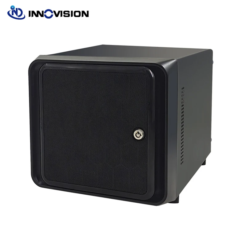 2022 New 4 Bays disk NAS case support mini ITX motherboard for home ...