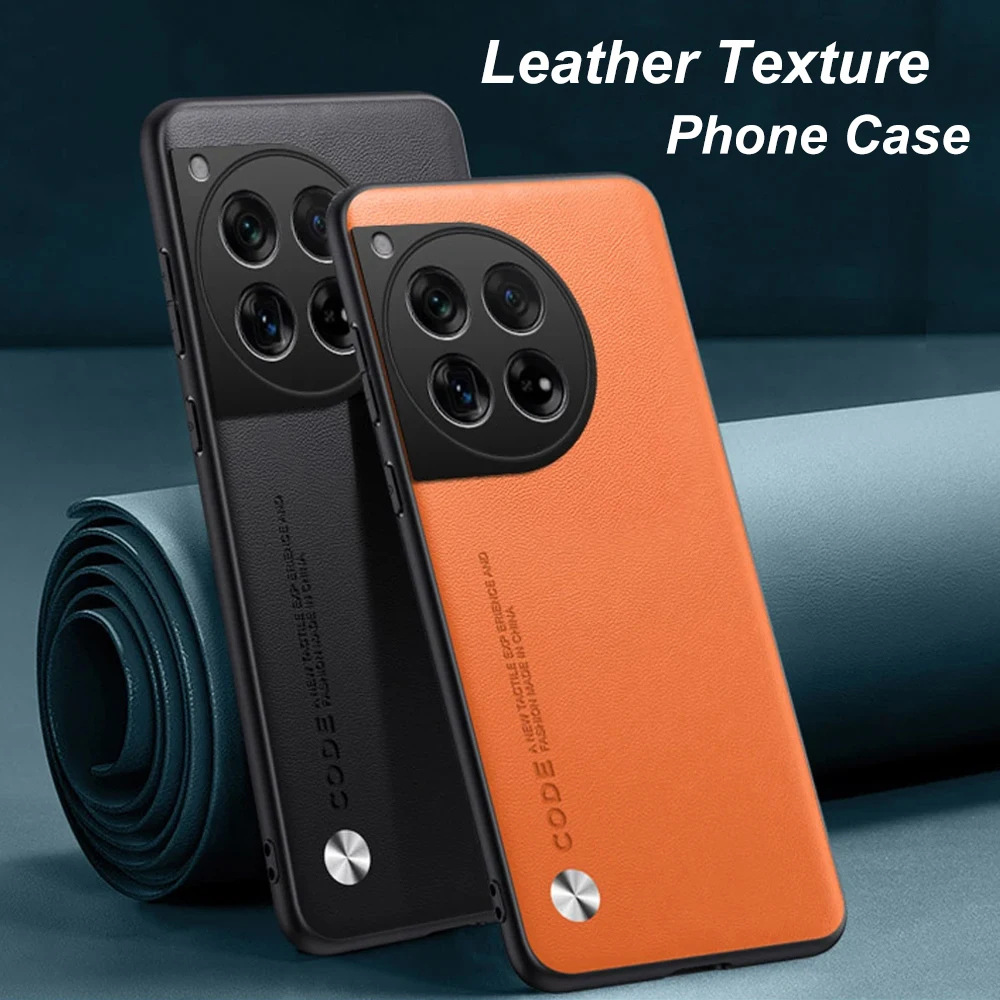 Luxury-Leather-Phone-Case-For-OnePlus-12R-OnePlus12R-1-12R-1-R12-Lens ...
