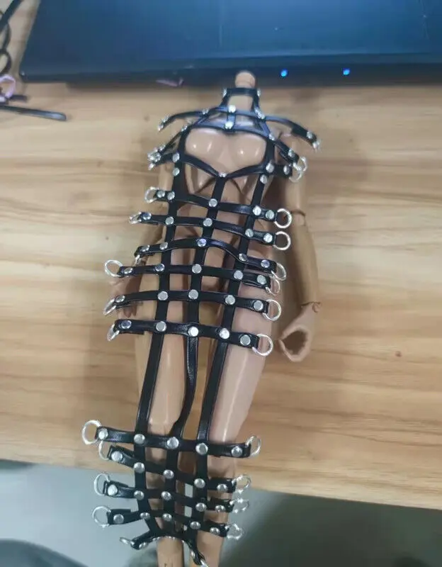 [1/6 scale Clothing] Female PU Leather clothes For PH HT UD JIAOUDOLL Toy