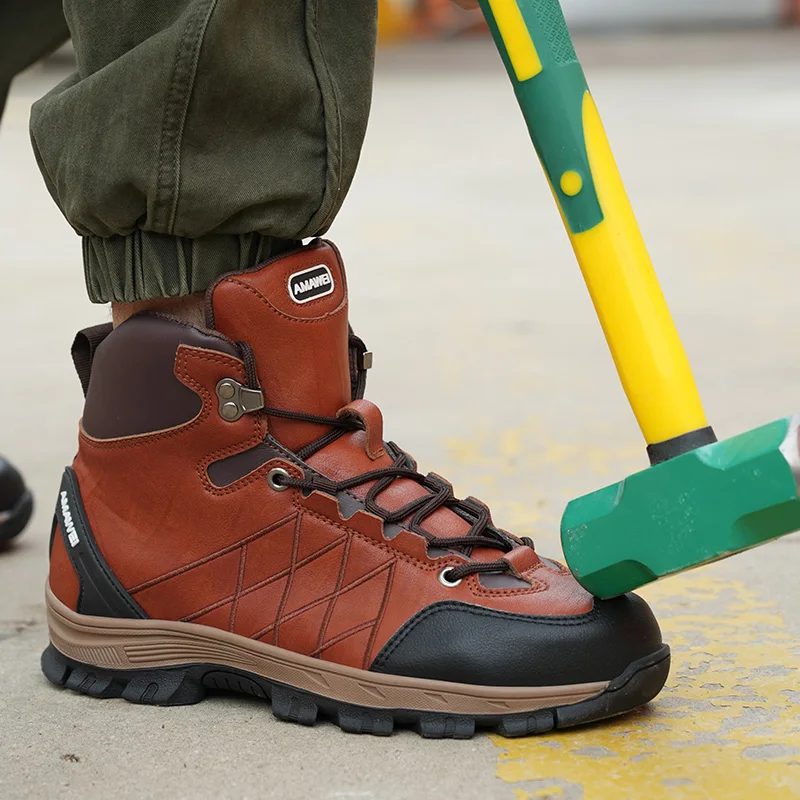 Men-Work-Boots-Waterproof-Safety-Shoes-Security-Steel-Toe-Cap-Military ...