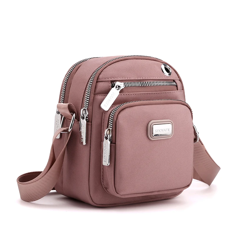 Fashion-Multi-Pockets-Design-Women-Mini-Bag-High-Quality-Fabric-Female ...