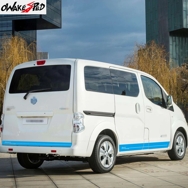 For Nissan Evalia NV200 Beach Lounge Side Stripes Graphics Sticker Car Body Door Decor Stickers DIY Vinyl Decals Sport Styling AliExpress