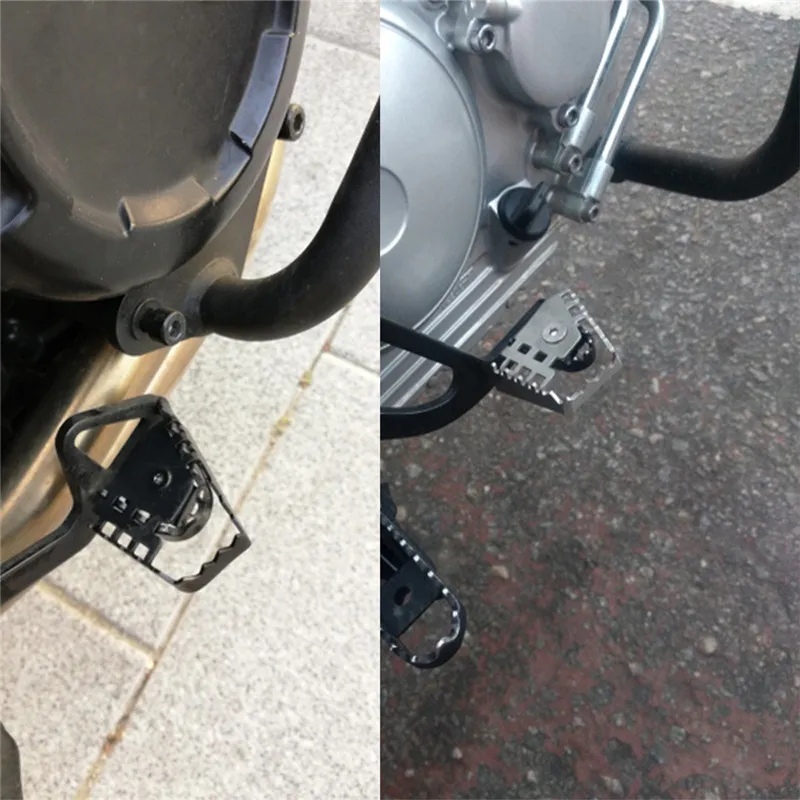 Motorcycle Silver Aluminum Rear Brake Lever Extender Peg For Ducati ...