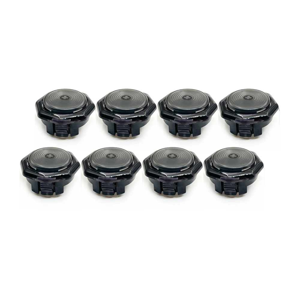 8pcs-Sinoarcade-Low-Profile-Mechanical-Buttons-Black-with-Kailh-GHOST ...