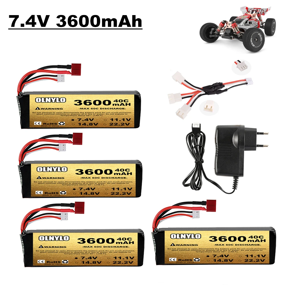 Original-FOR-Wltoys-144001-7-4-V-3600mAh-2s-upgraded-Lipo-battery ...