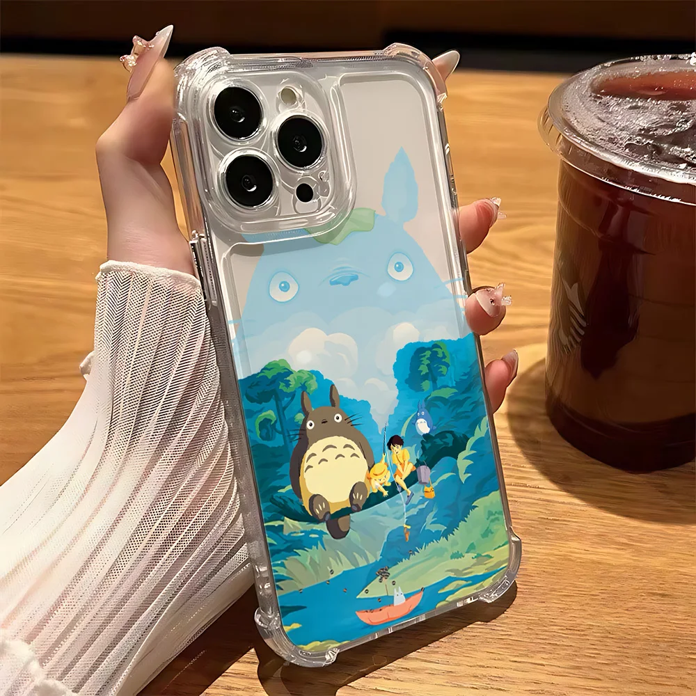 Charming Cute Anime Totoroes Phone Case Cover for Redmi 12C (TMSJ ...