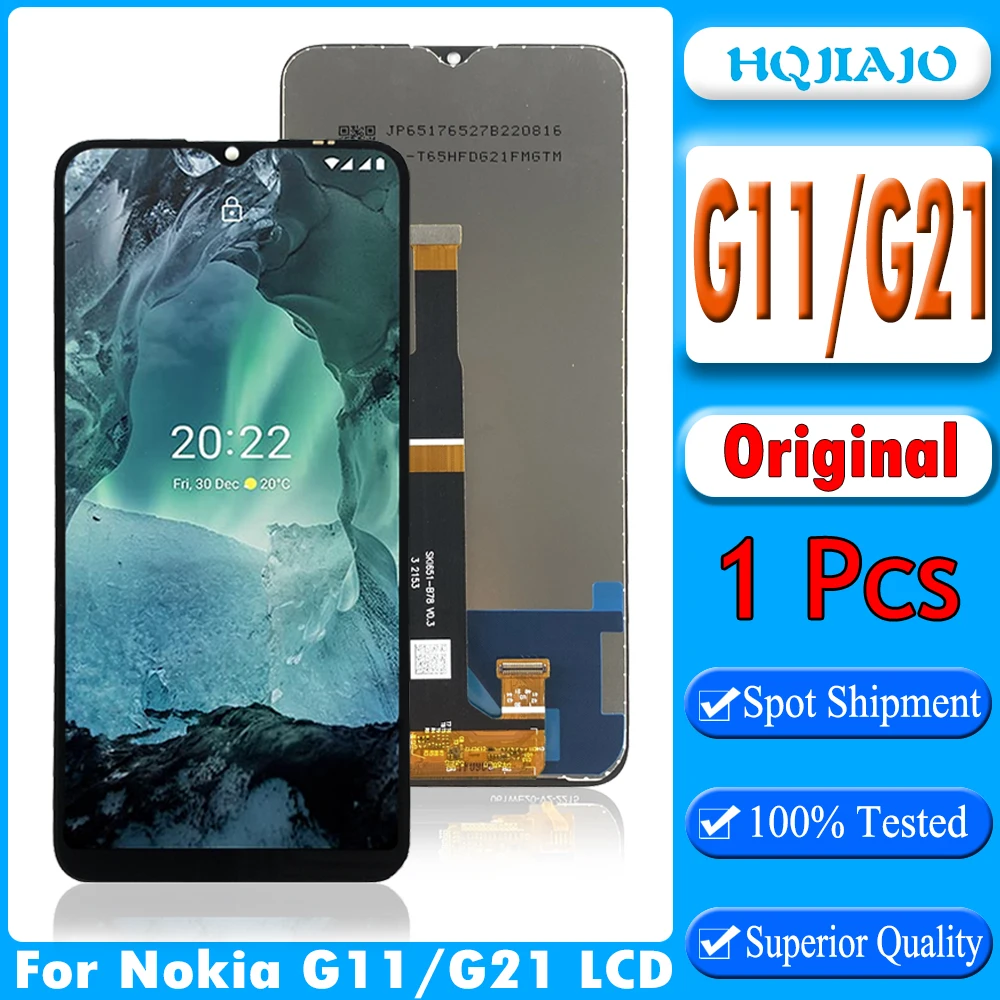 6.5'' Original For Nokia G11 Lcd Ta-1401 Display Touch Screen Digitizer ...