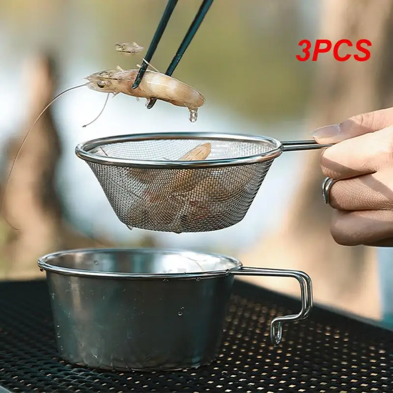 3PCS-Tea-Filter-Spoon-Kitchen-Gadgets-Skimmer-Fine-Mesh-Colander ...