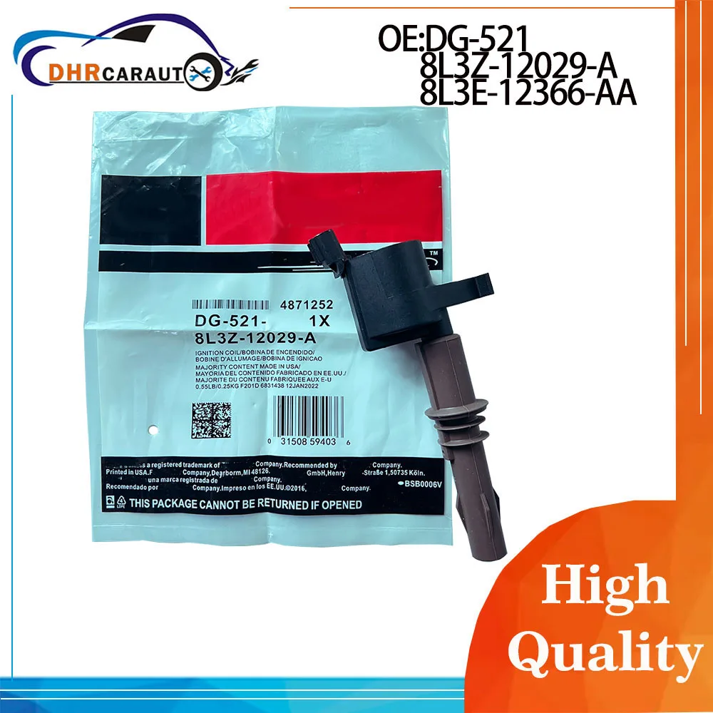 1-8-10PCS-DG521-8L3Z-12029-A-GENUINE-Motorcraft-Ignition-Coils-8L3E ...