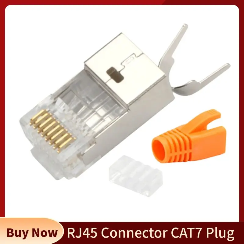 Cat7-RJ45-Connector-CAT-7-Plug-RJ-45-8p8c-Shield-Modular-Crystal-Head ...