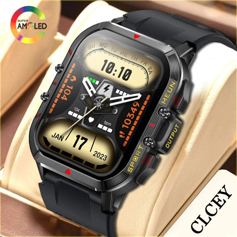 2023-New-Full-Touch-Smart-Watch-Men-For-Android-Xiaomi-Blood-Pressure ...