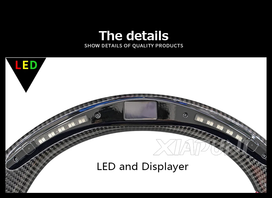 Volant LED pour BMW M1 M2 M3 M4 M5 M6 M7 M8 série 1-7 X1 X2 X3 X4 X5 X6 ...