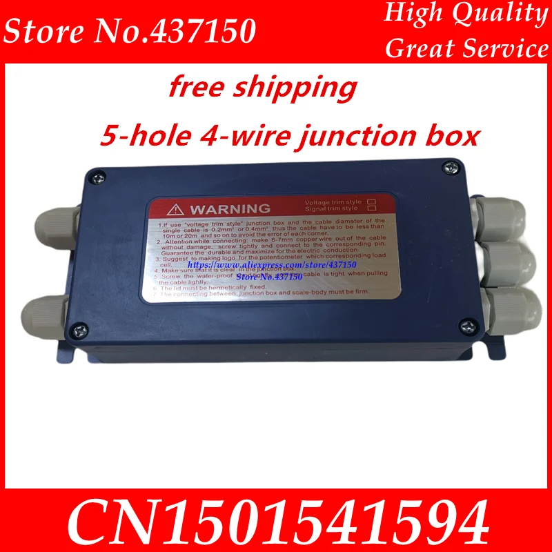 load-cell-junction-box-5-hole-4-wire-junction-box-weighbridge-weight ...