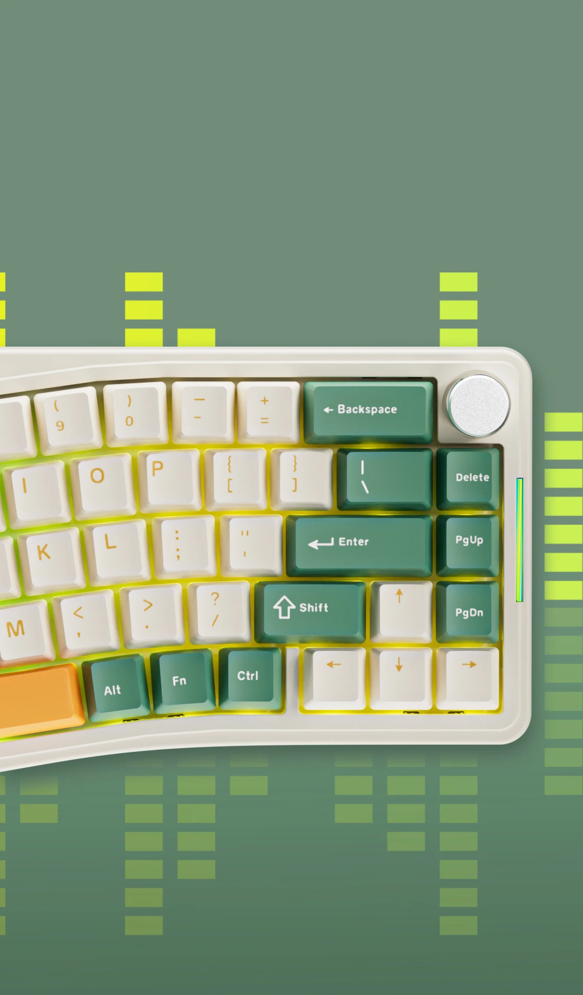 AJAZZ AKS068 Pro Alice Layout Triple-Mode Mechanical Keyboard