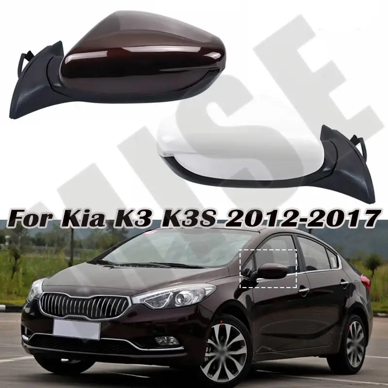 For-Mirror-3-5-Wire-Electric-adjustment-Lens-Heating-For-Kia-K3-K3S ...