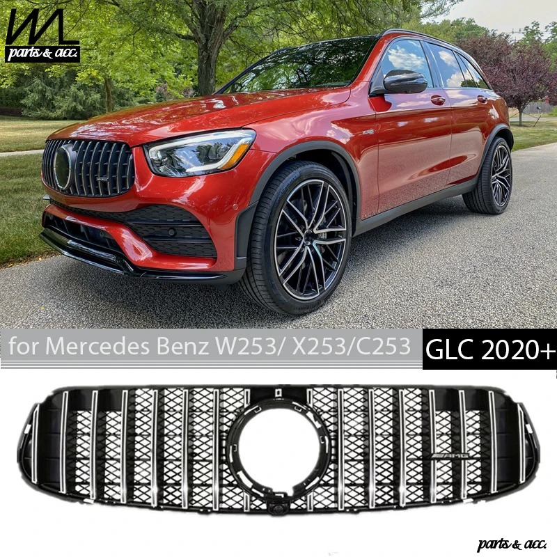 GLC43 GT Grill for Mercedes Benz GLC Class X253 W253 C253 GLC250 GL300 ...