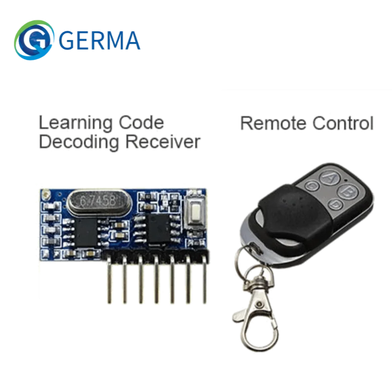 GERMA-RF-433mhz-Transmitter-4-Button-Remote-Control-Receiver-Module ...