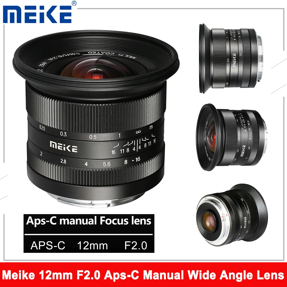Meike-12mm-F2-0-Aps-C-Manual-Focus-Wide-Angle-Lens-Compatible-with-Sony ...