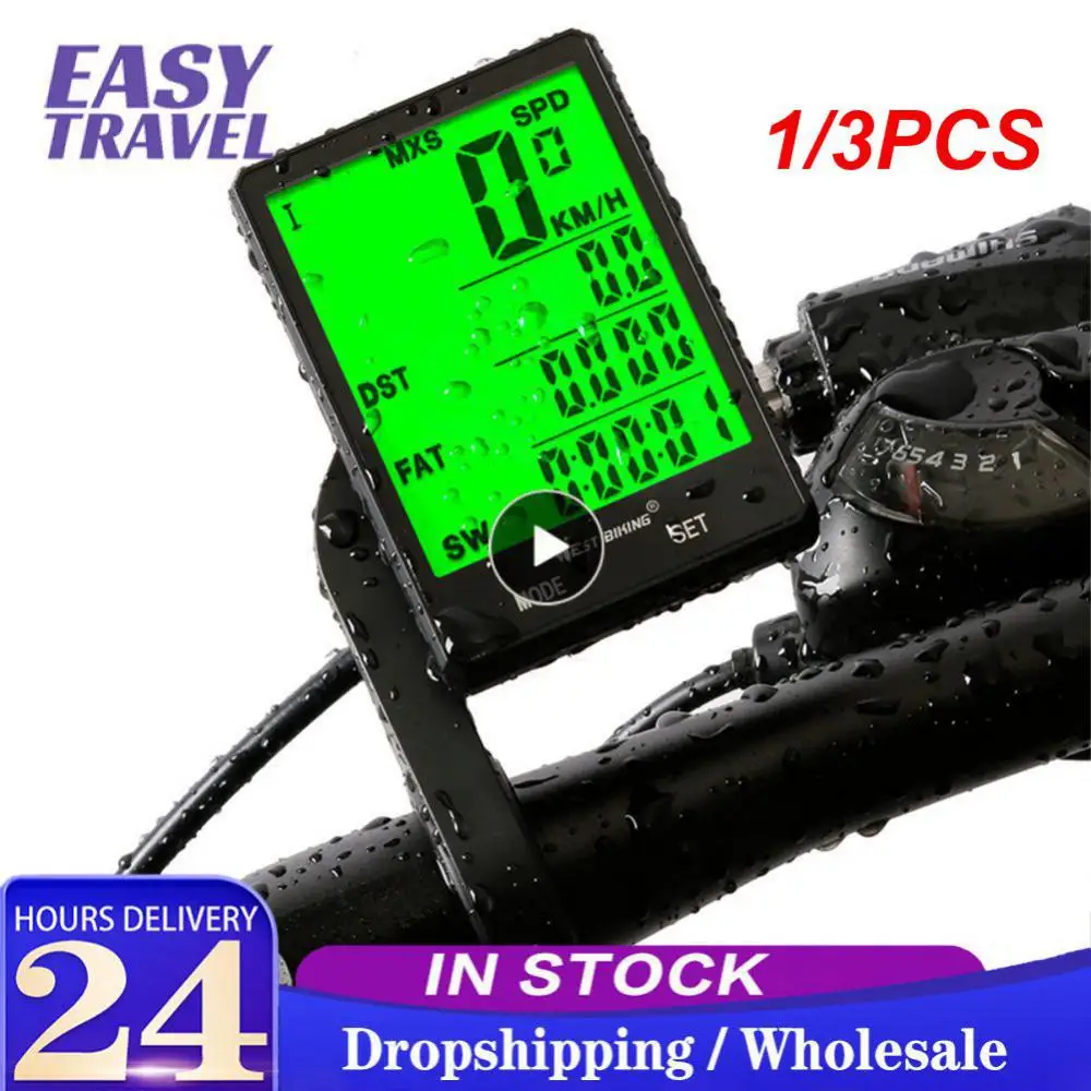 1-3PCS-Cycling-Computer-Wireless-Wired-Waterproof-digital-Bike ...