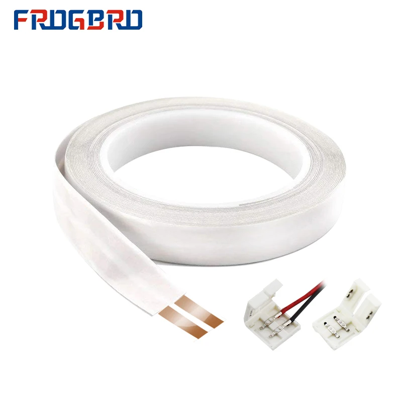 FROGBRO-Cable-plano-el-ctrico-de-23-AWG-2-conectores-10M-2-conductores ...
