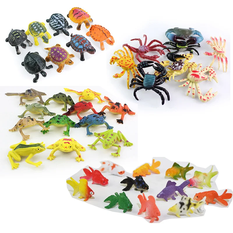 12-Styles-Ocean-Model-Simulation-Sea-Bottom-Animal-Ornaments-Frog ...