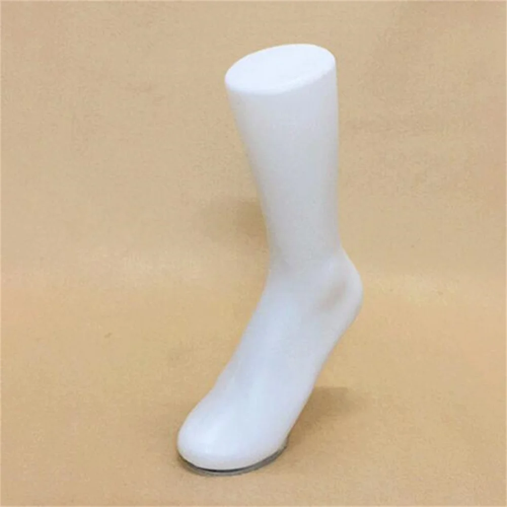 White Woamn Skin Beige Color Glossy Female Leg Foot Mannequin For Shoe ...