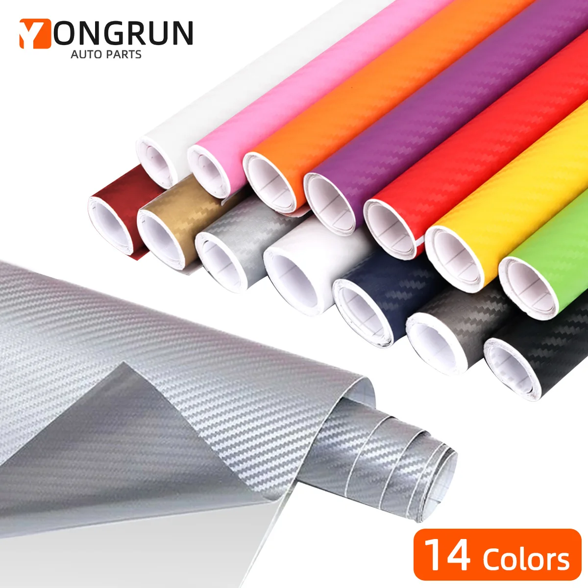 Carbon Fiber Vinyl Foil Film Car Wrap Roll Sticker Decal ar Wrapping ...