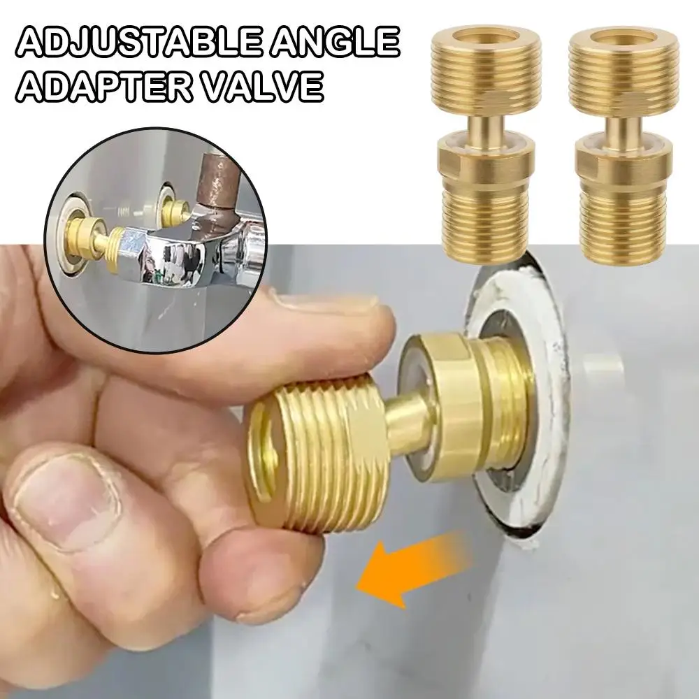 Adjustable Angle Adapter Valve 360-DEGREE FLEXIBILITY COPPER ...