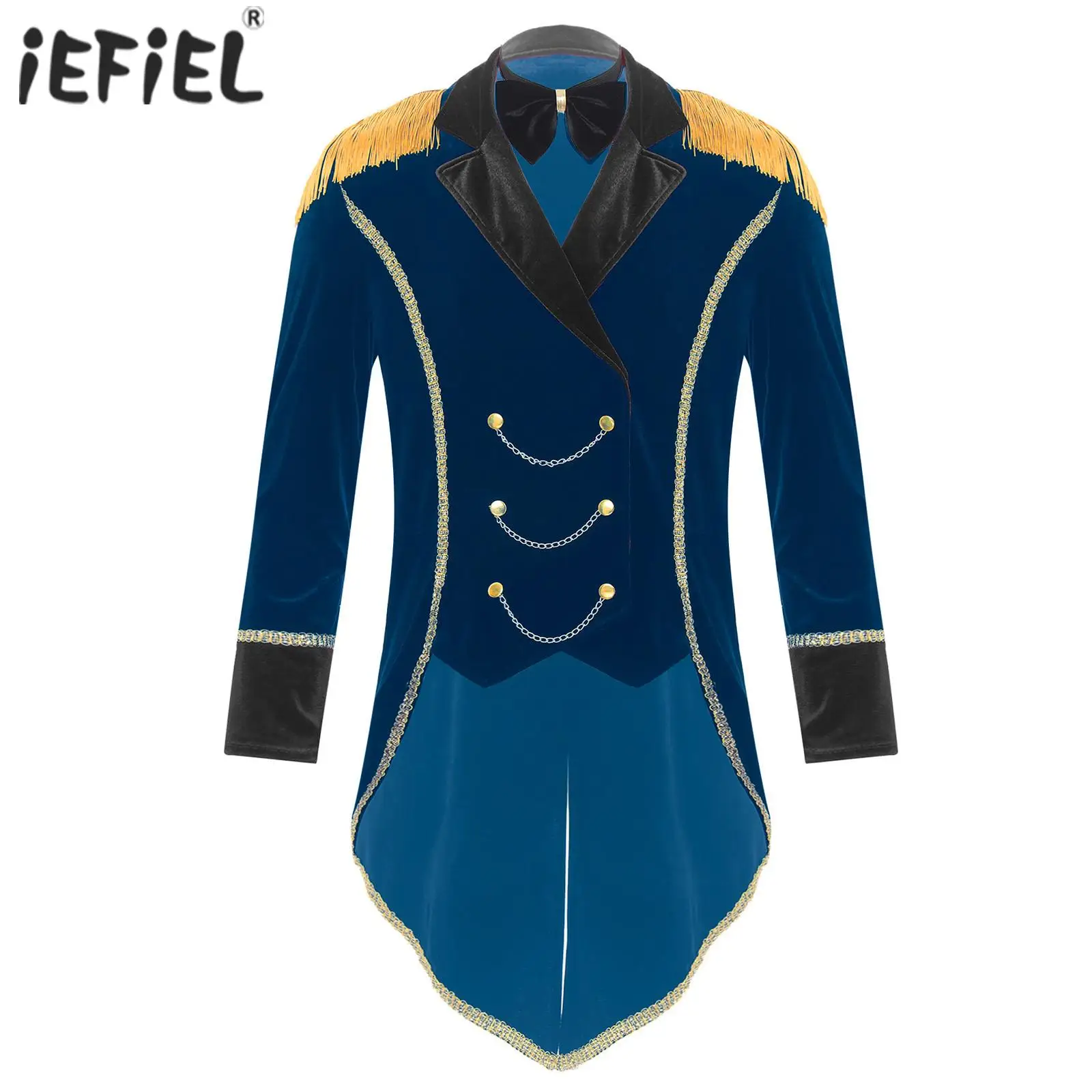 Circus-Cosplay-Outfit-Circus-Ringmaster-Roleplay-Costume-Velvet-Jacket ...