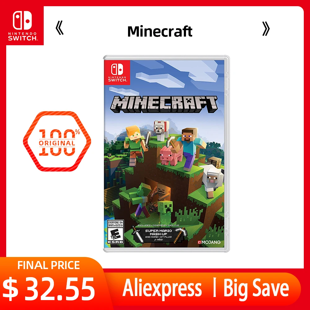 Nintendo-Switch-Games-Minecraft-Action-Adventure-Simulation-Genre ...