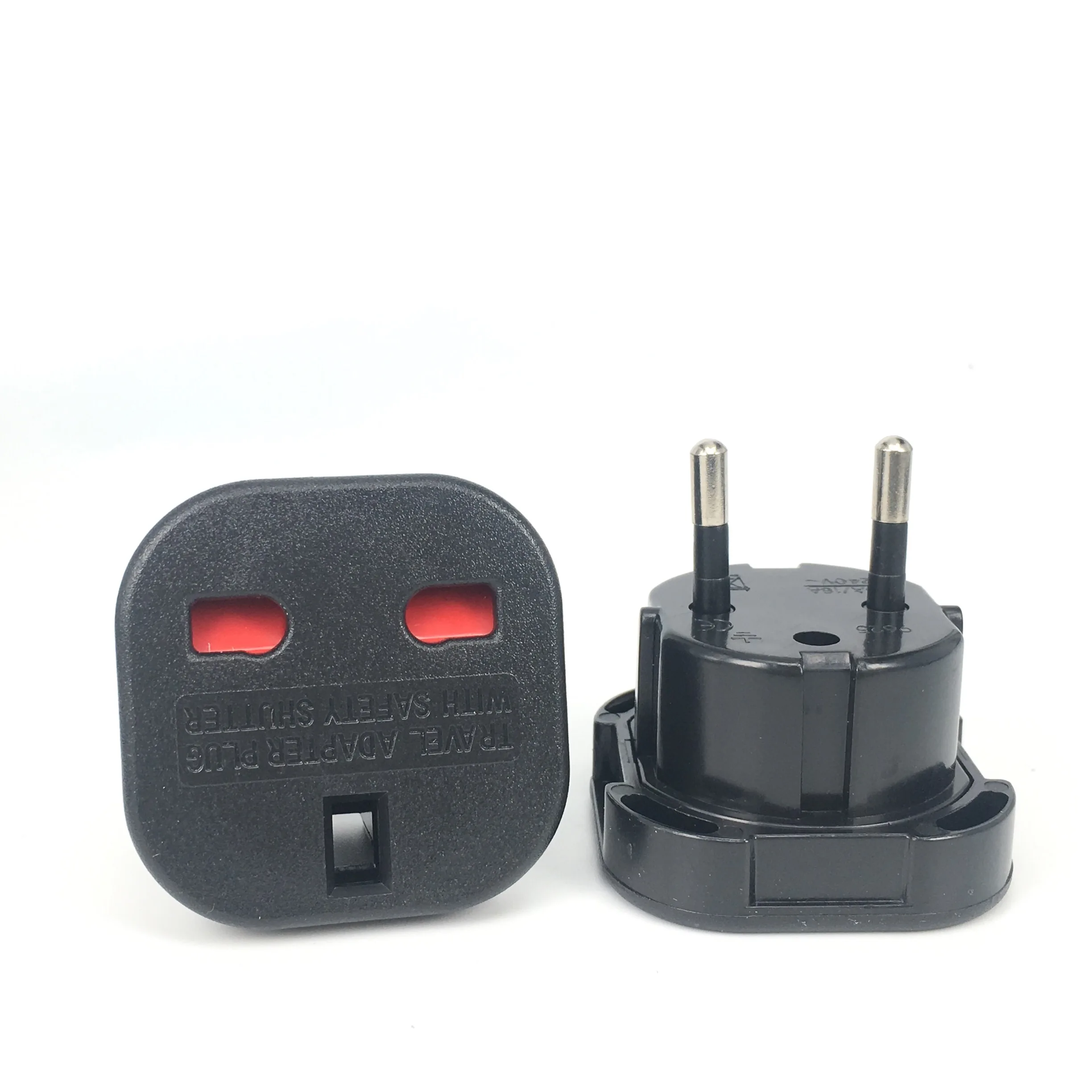 EU-Plug-Adapter-Socket-British-UK-To-EU-Euro-Travel-Adapter-Electrical ...
