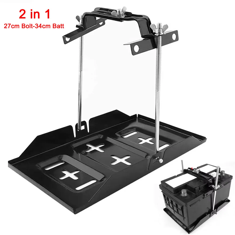 Universal-Battery-Hold-Down-Tray-Corrosion-Resistant-Steel-Storage ...