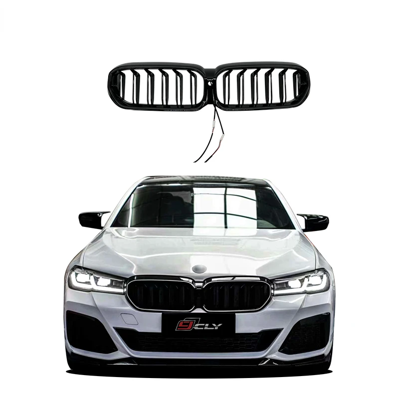 For-2021-2024-Bmw-5-Series-G30-G38-Led-Light-Grille-Auto-Body-Parts-Car ...