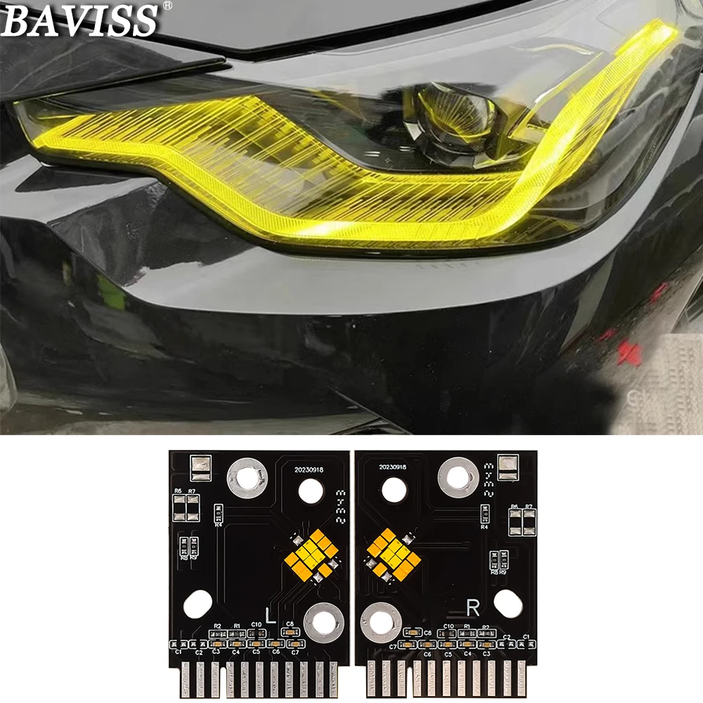 Superbright-Angel-Eyes-DRL-Blue-Red-Yellow-Daytime-Running-Light-LED ...