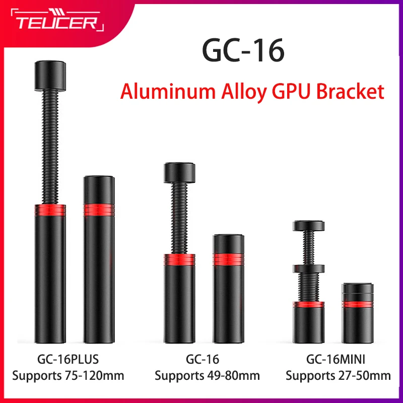TEUCER GC-16 Graphics Card GPU Holder Magnetic Video Card Bracket ...
