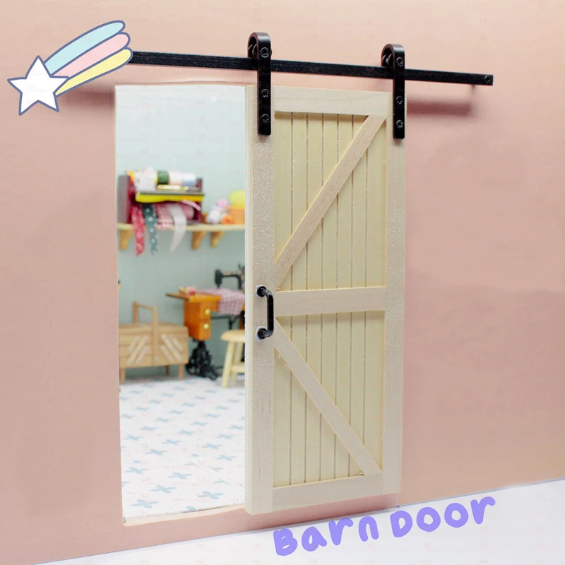 1 12 Dollhouse Miniatures Door | Miniature Dollhouse Mini Door - 1/12 ...