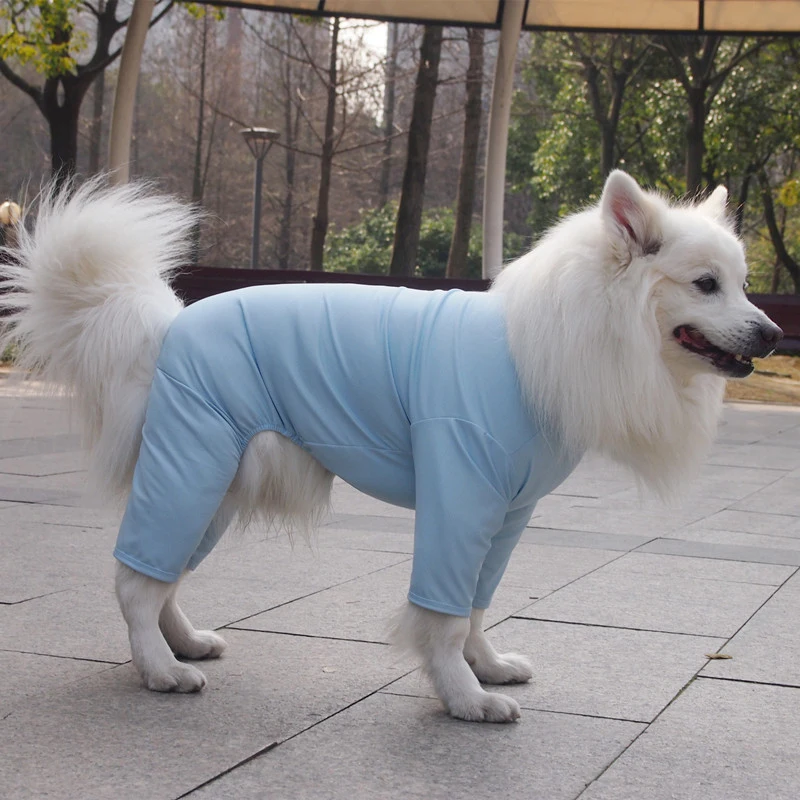 Large-Dog-Clothing-Summer-Big-Dog-Pajamas-Jumpsuit-Corgi-Shiba-Inu ...