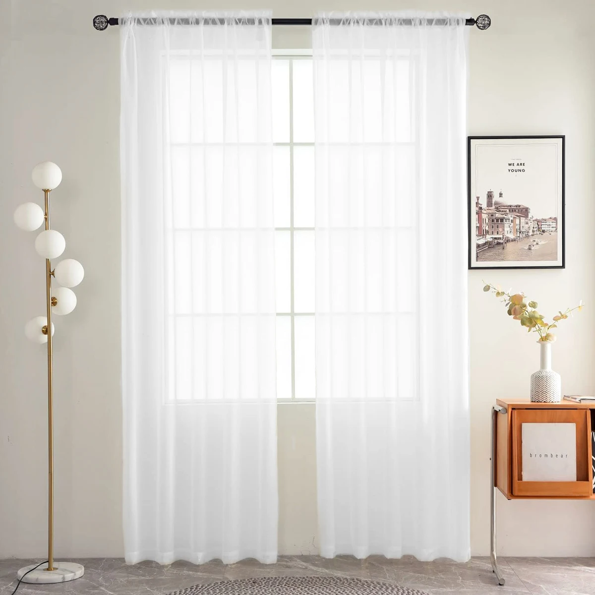 2pcs-Modern-Waterproof-Translucent-Mesh-Curtain-Door-Curtains-UV ...