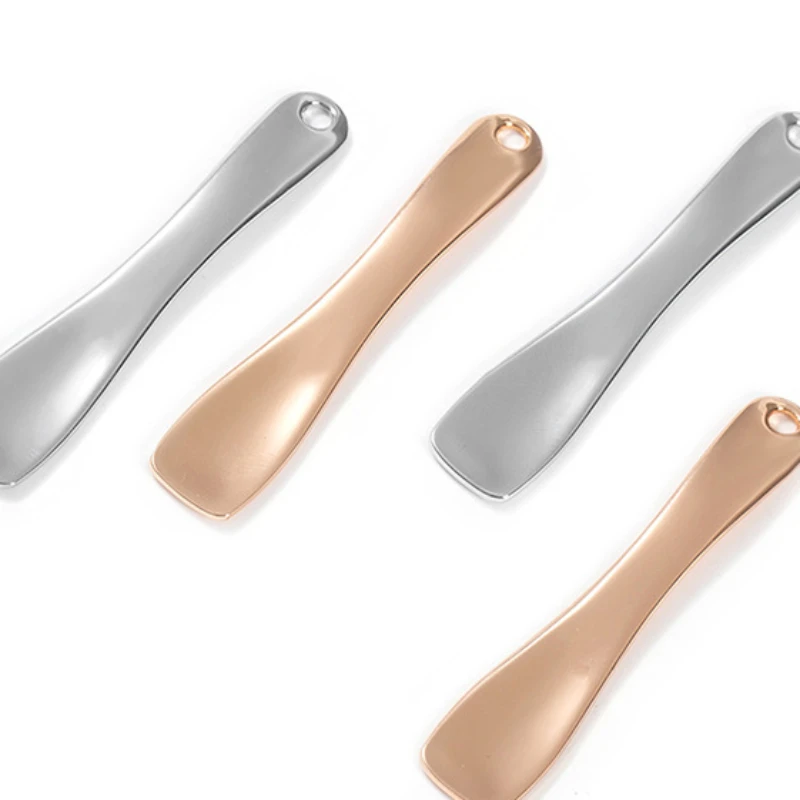 Metal Makeup Spatula Cosmetic Eye Cream Spoons Applicators Applicator ...
