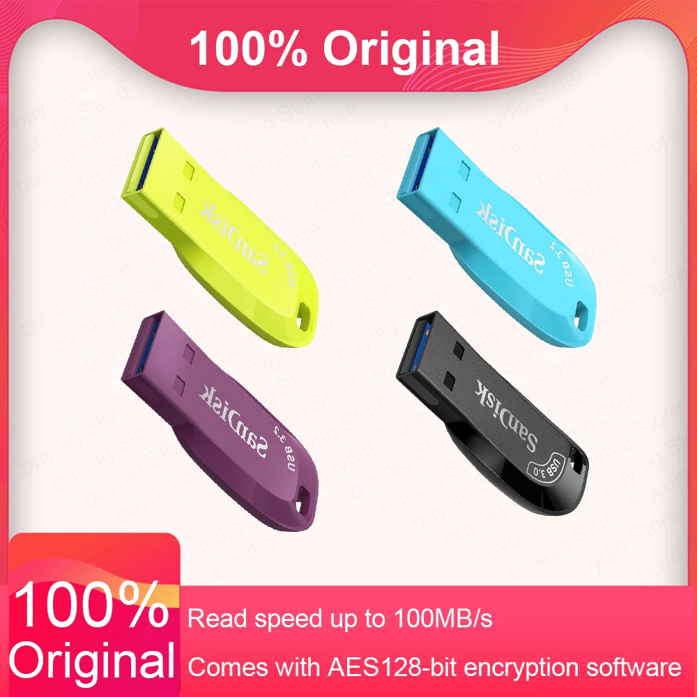 Unidad-Flash-USB-100-Original-para-ordenador-32GB-64GB-3-2-GB-color ...
