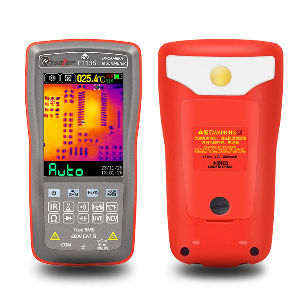 TOOLTOP-ET13S-Thermal-Imaging-Camera-192-192-with-Macro-Lens-IR-Camera ...