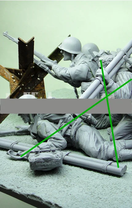 1/16 Resin Figure Model Kit Unassambled Unpainted 16366