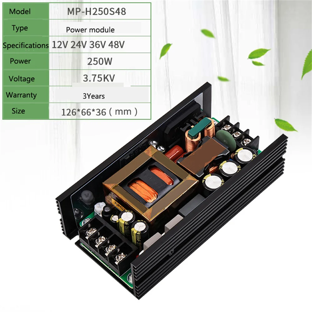 12V 48V 5A 20A Active PFC Wide Voltage Switching Power Supply Board AC ...