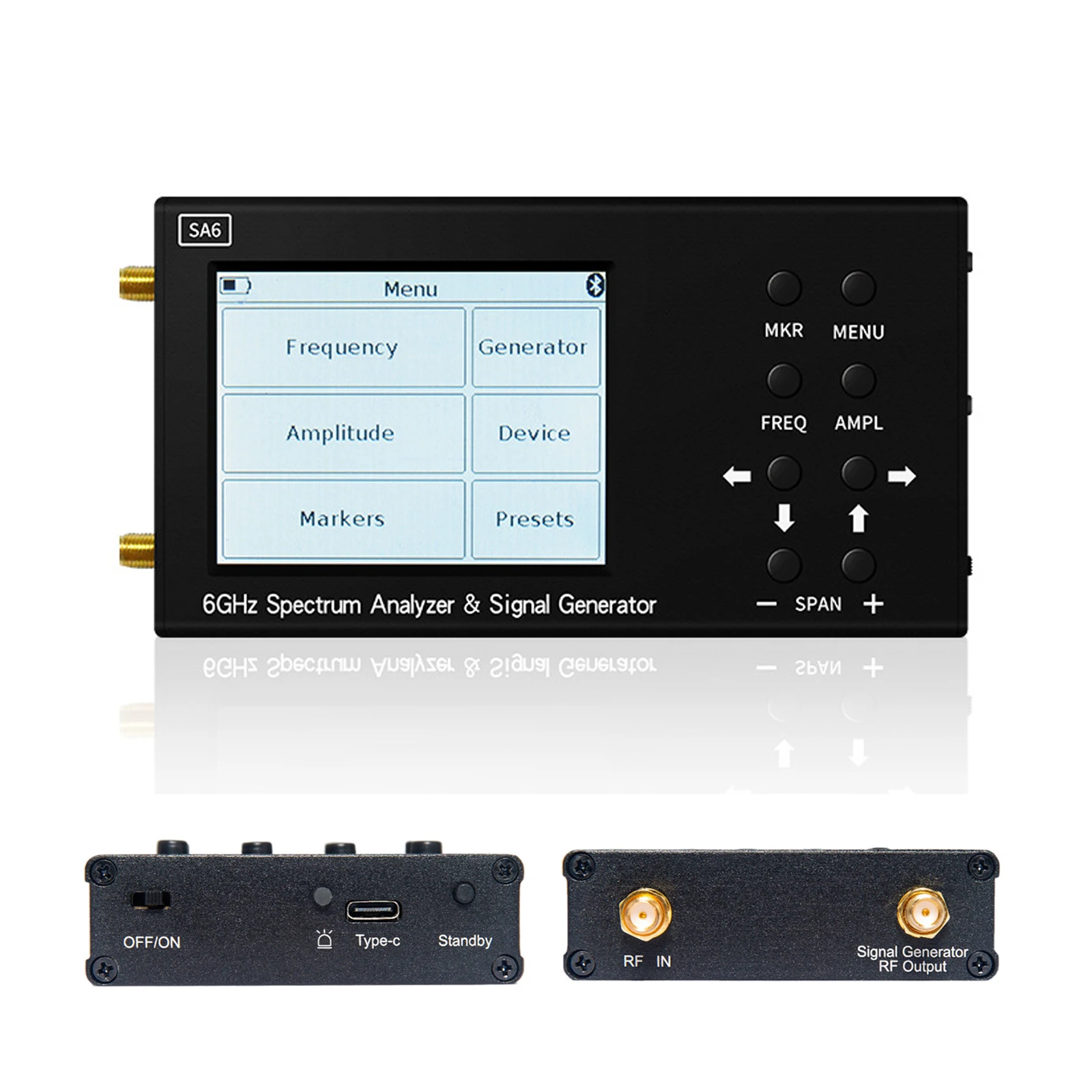 New 6GHz SA6 Portable RF Spectrum Analyzer Spectrum, 49% OFF