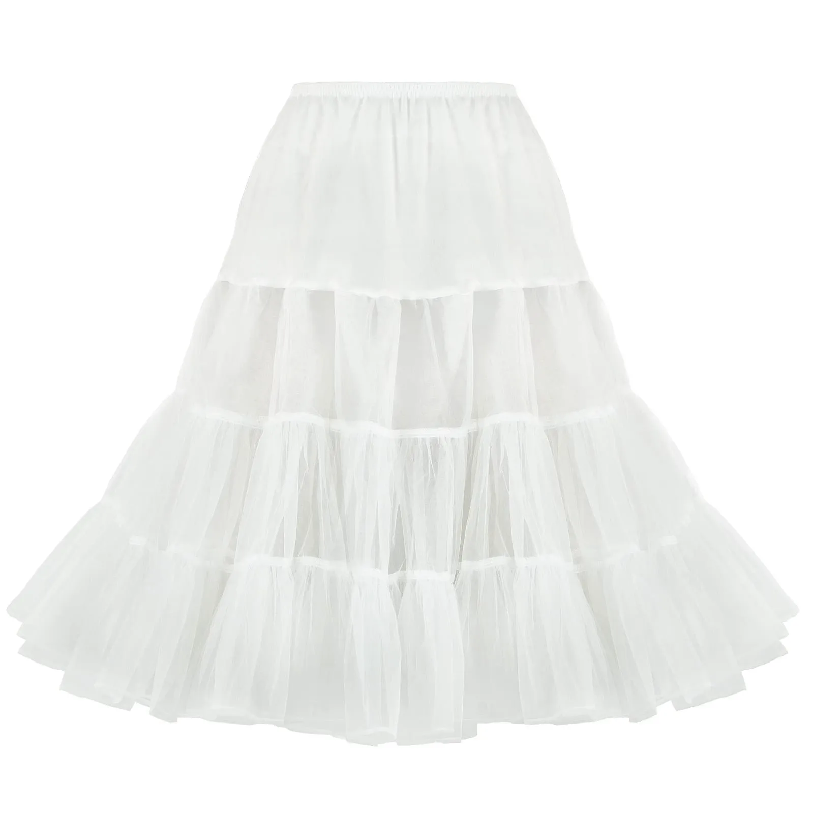 Jupon-Lolita-en-Fil-2-Couches-pour-Femme-Jupe-Bouffante-en-Tulle ...