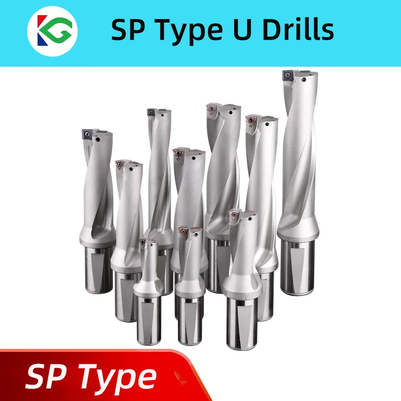 SP-U-Drill-With-Inserts-SPMG-2D-3D-4D-5D-Indexable-Drill-Bits-Bites ...