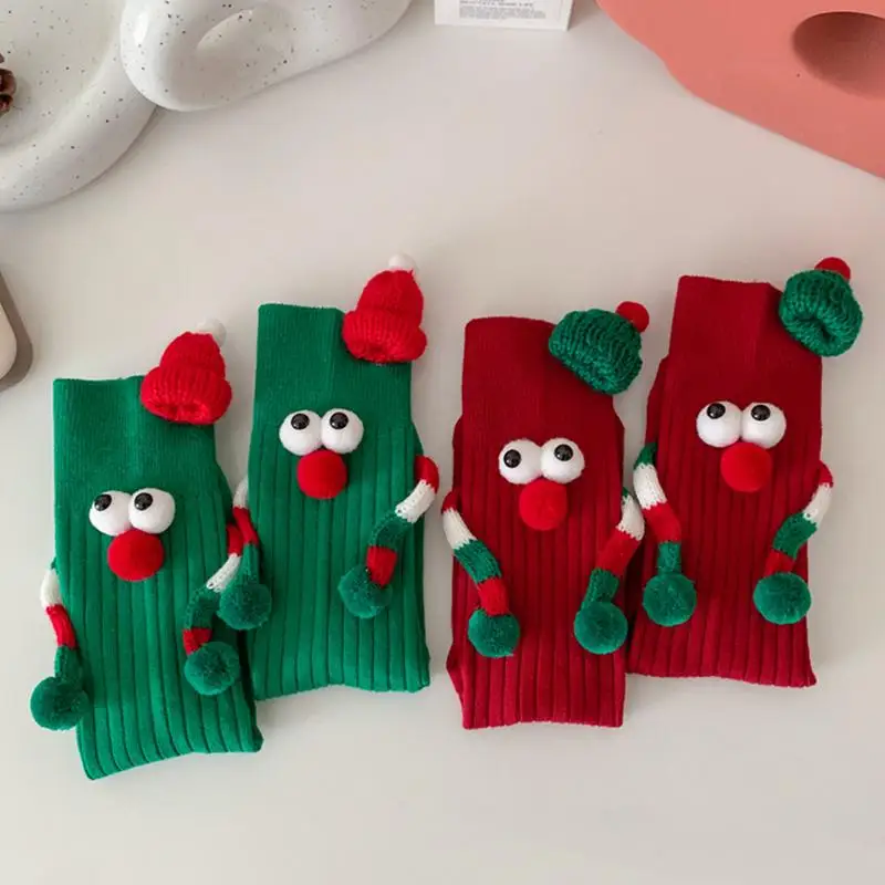 Cute-Magnet-Socks-Elastic-Soft-Cartoon-Hand-Socks-Holiday-Gift ...