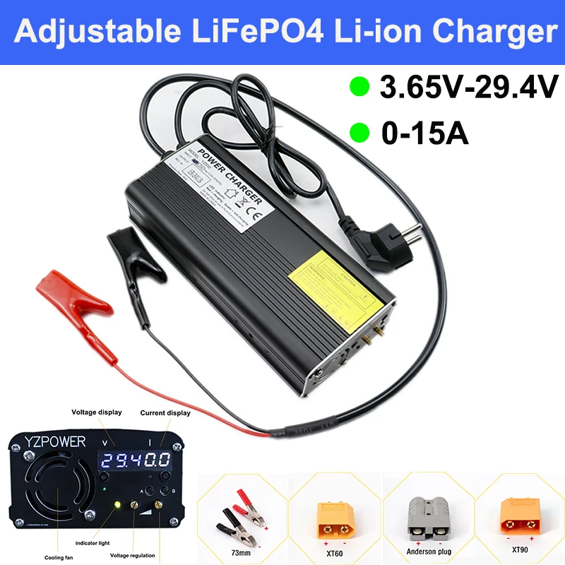 Lifepo4 Adjustable Ac Charger | Aluminum Lithium Ion Charger | Charger ...
