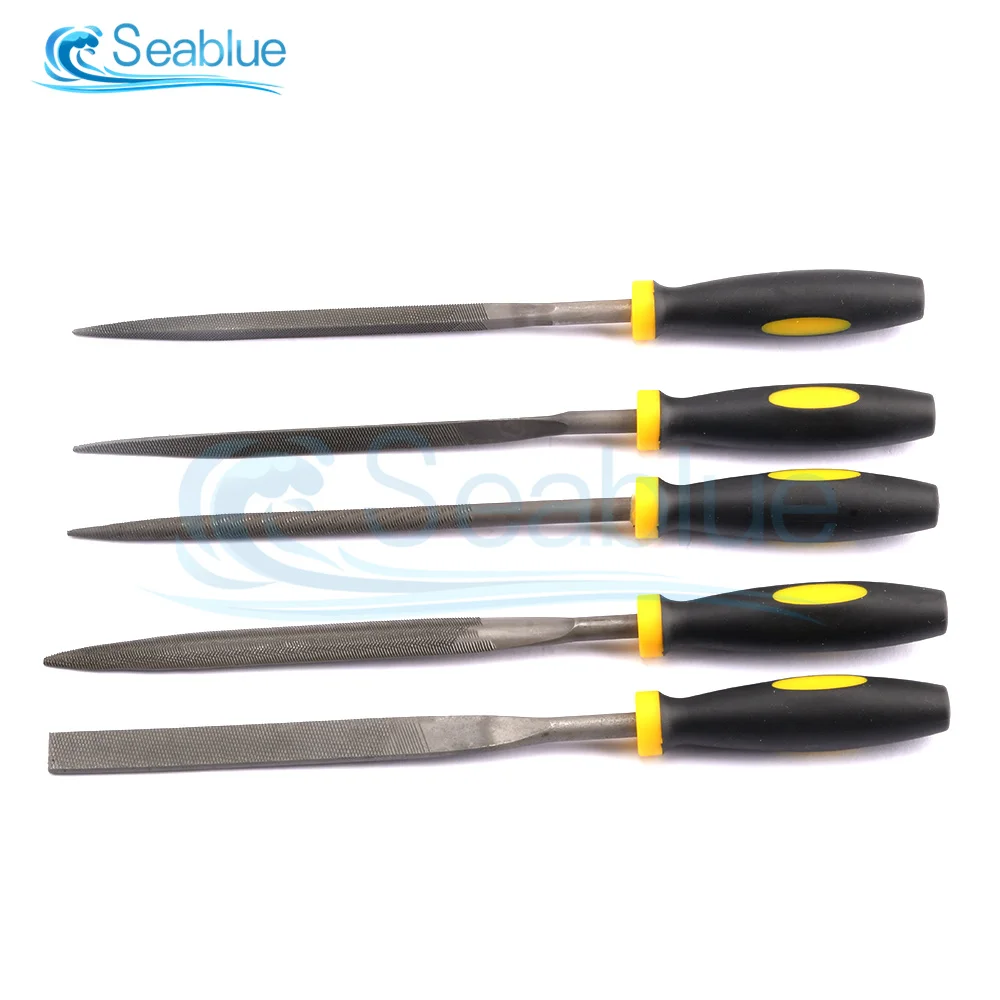 5pcs 140/160/180mm Mini Metall Raspel Nadel feilen Set Holz schnitzwerk ...