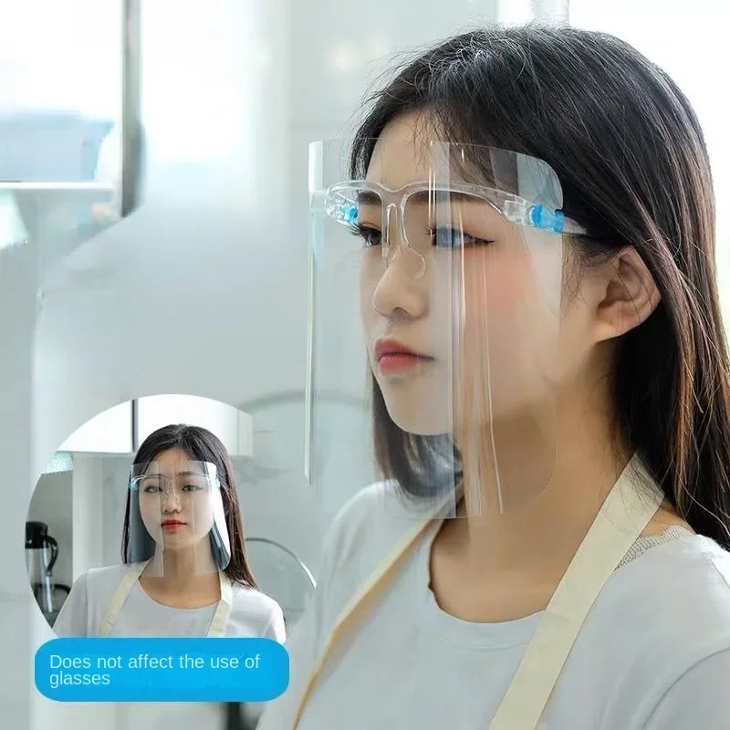 Cooking-oil-smoke-proof-transparent-mask-oil-splash-proof-saliva-proof ...